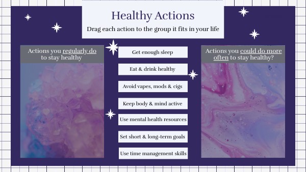 Healthy Actions | Genially