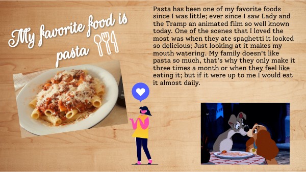 My favorite food | Genially