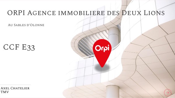 CCF E33 PHASE 1 ORPI