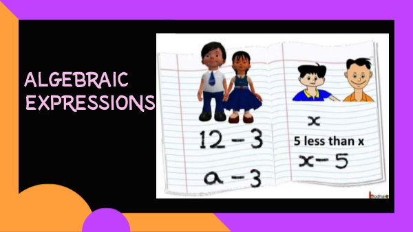 Algebraic expressions | Genially