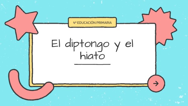 DIPTONGO E HIATO | Genially