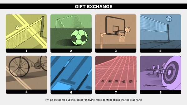 Gift Exchange | Genially