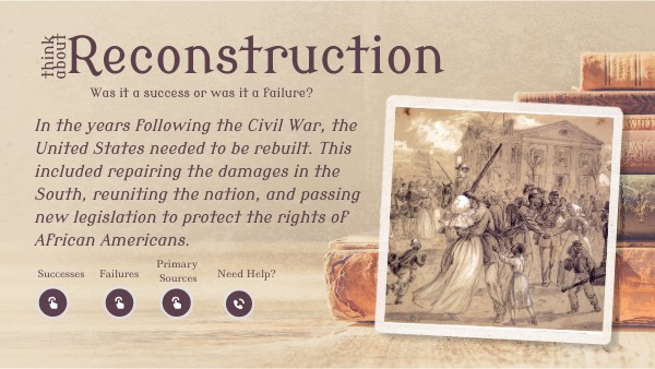 Reconstruction Successes and Failures | Genially