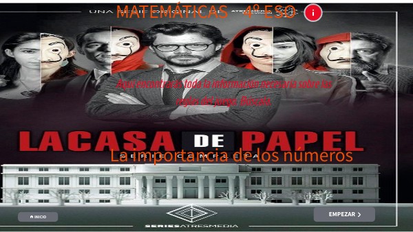 La casa de papel: mates ESO