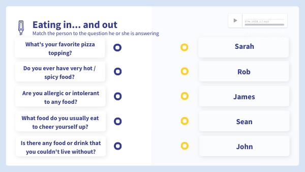 1A Eating in... and out | Genially