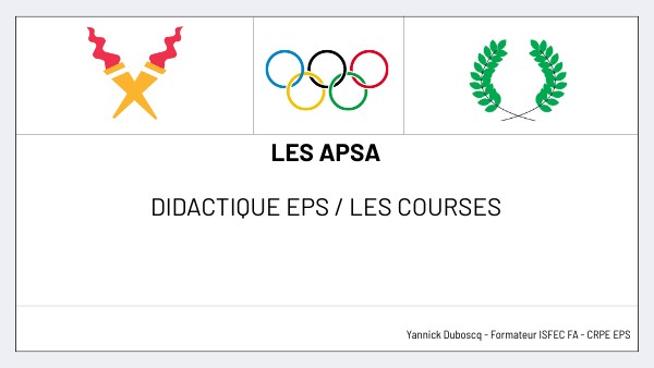 CRPE EPS Les courses | Genially