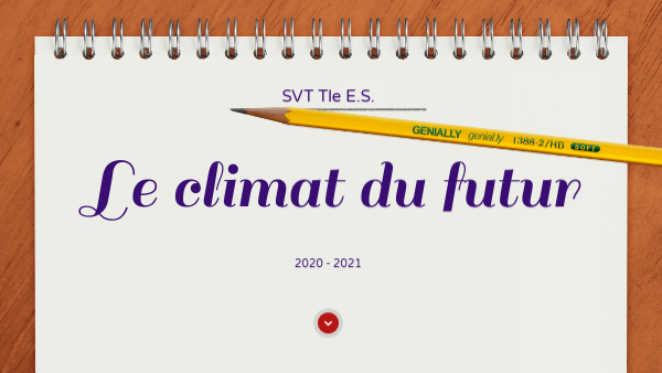 Tle ES Climat du futur | Genially