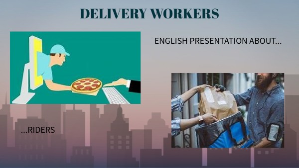 Delivery workers (Corsa) | Genially