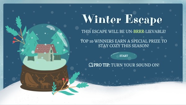 WINTER ESCAPE ROOM | Genially