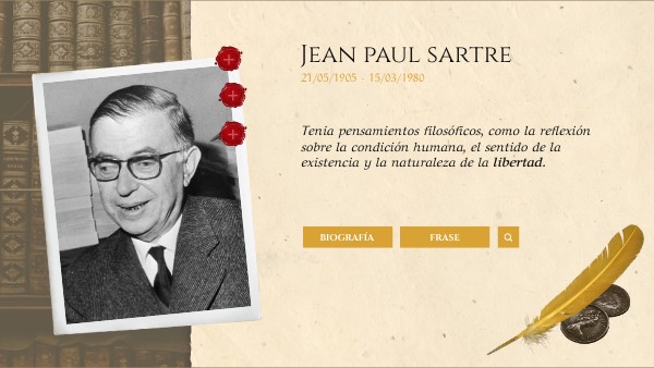 Jean Paul Sartre | Genially