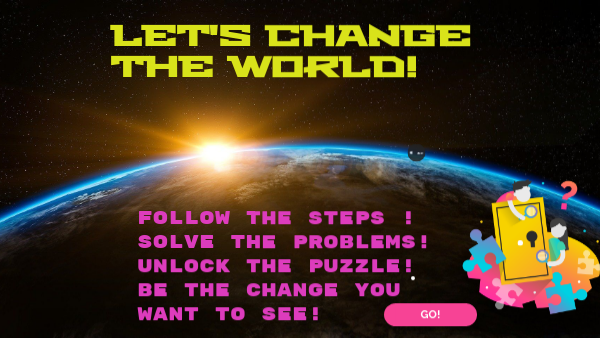 Let's Change the world!