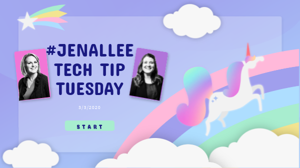 Tuesday Tech Tip - 3/3/20