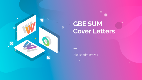 SUM Cover Letter