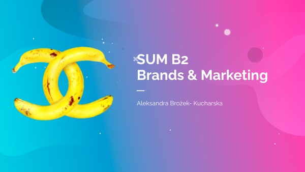 SUM B2 Brands, Marketing, Advertising
