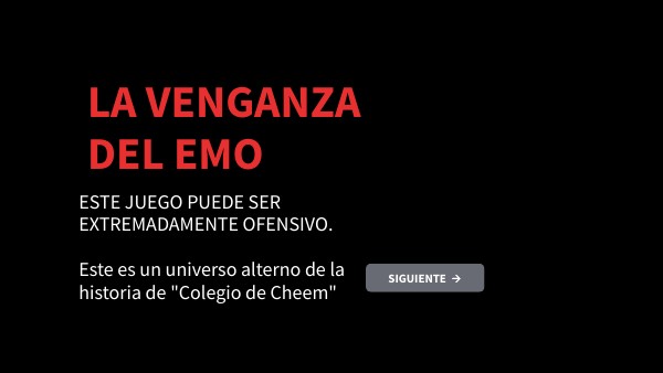 La venganza del EMO