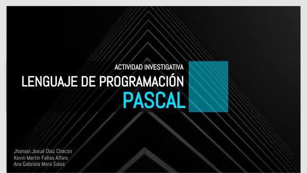 Actividad Investigativa_Pascal | Genially