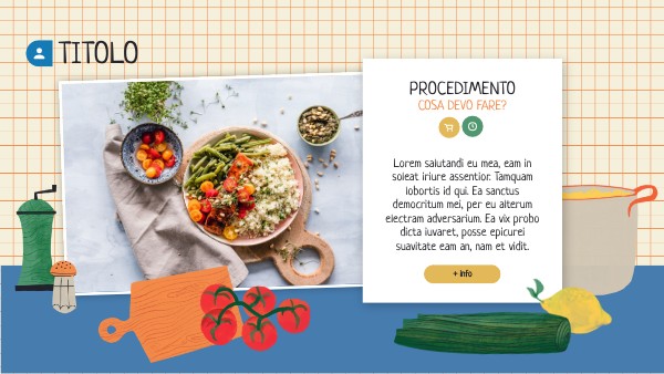 TEMPLATE RICETTA | Genially