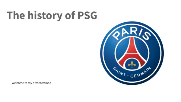 The History of the PSG