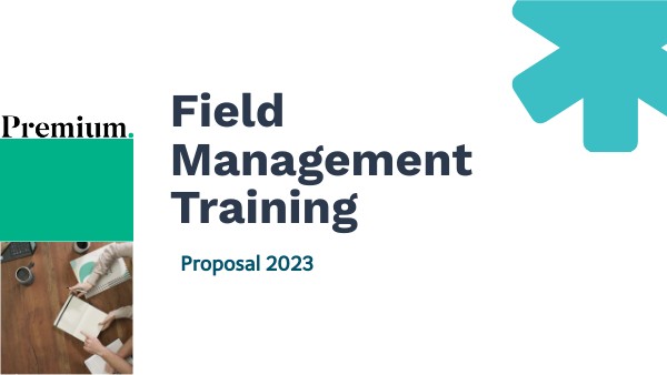 Field Management Training Proposal