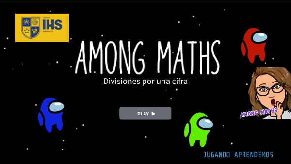 Copia - Among Maths Divisiones por una cifra