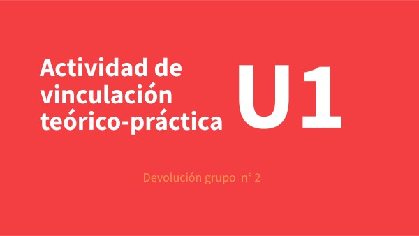Devolucion act 1 AIL 2023 | Genially