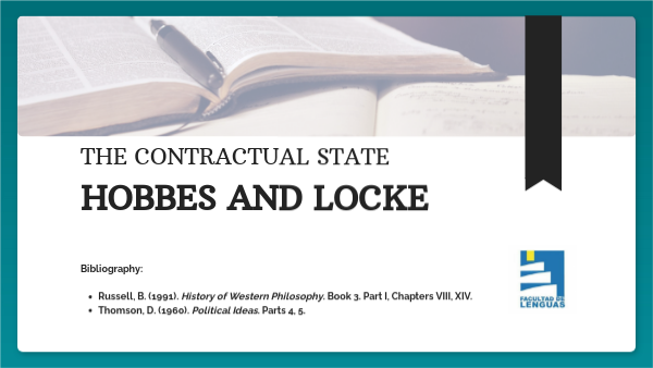 Hobbes & Locke