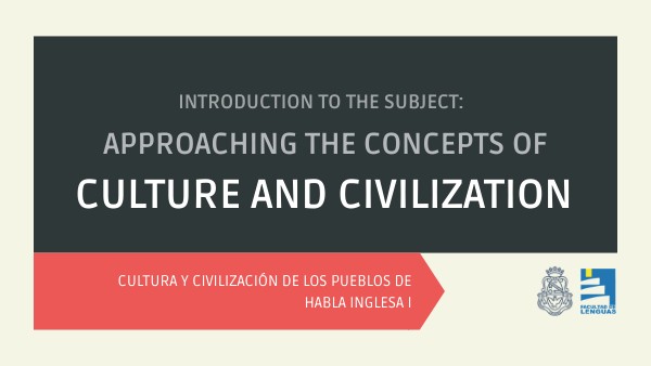 Introduction: Concept of Culture | Genially