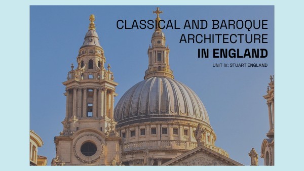 Baroque Architecture | Genially