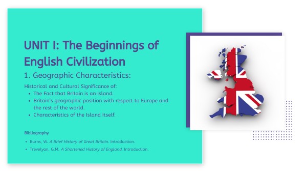 Britain: geographic characteristics