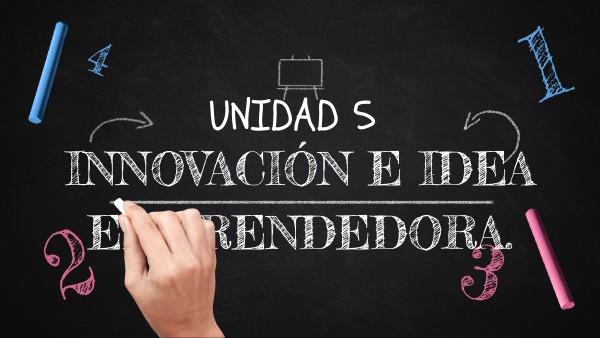 UNIDAD 5: INNOVACIÓN E IDEA EMPRENDEDORA. | Genially