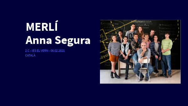 MERLI - ANNA SEGURA | Genially