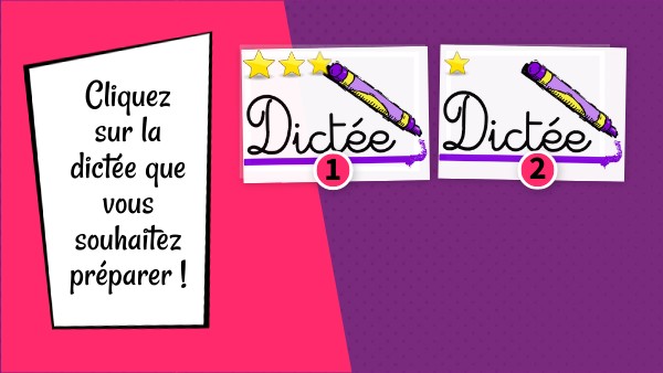 Dictées 4e série 2 | Genially