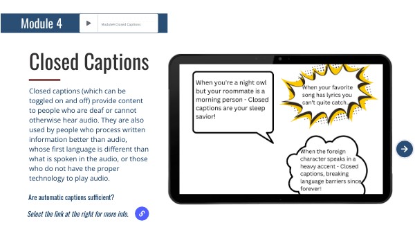 Module Four Captions