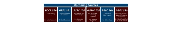 Upcoming Course List