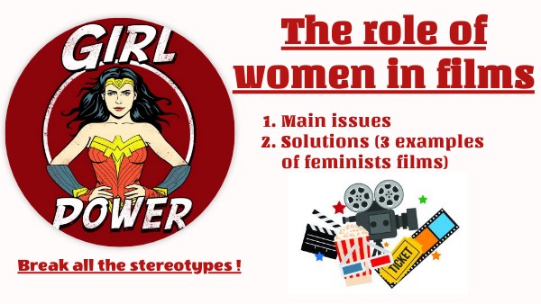 The Role of Women in films | Genially