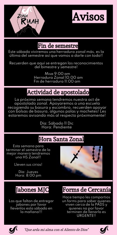 Avisos 01 de diciembre | Genially