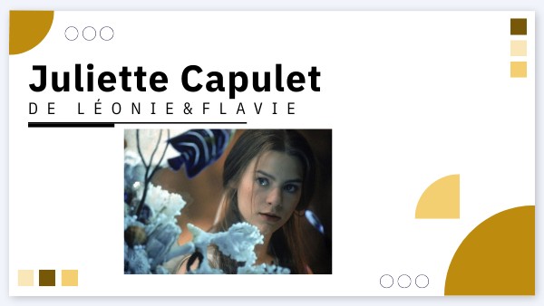 juliette capulet | Genially