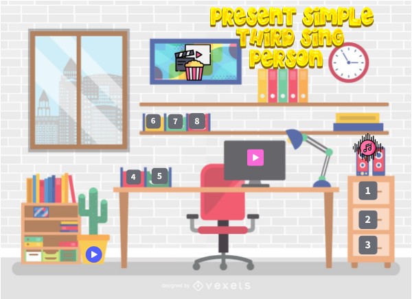 THIRD SINGULAR PERSON PRESENT SIMPLE | Genially