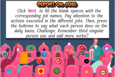 report on jobs-present simple | Genially