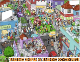 PRESENT SIMPLE VS PRESENT CONTINUOUS | Genially