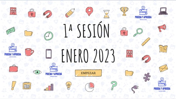 1ª SESIÓN ENERO 2023 | Genially