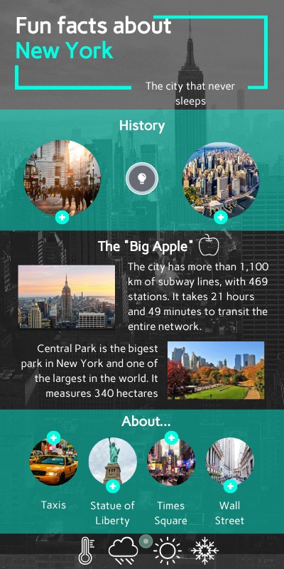 NEW YORK. Infographic | Genially