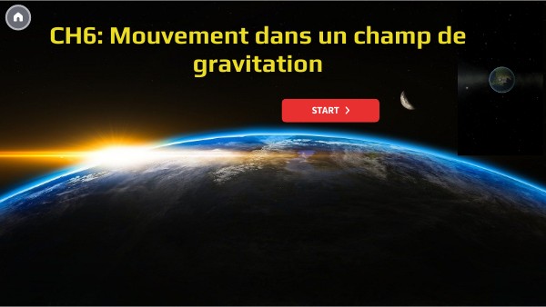 Tle spé CH6 Mouvement dans un champ de gravitation | Genially