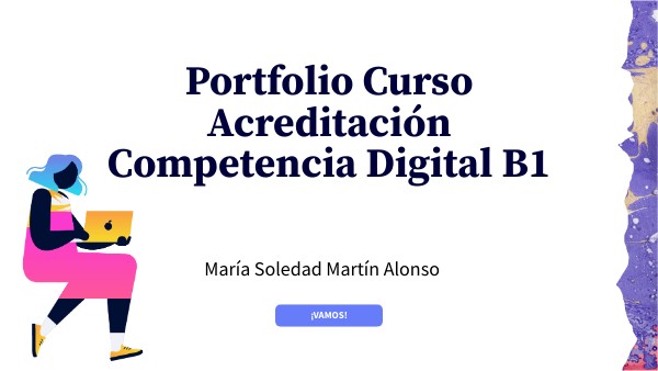 Portfolio Curso Acreditación Competencia Digital B1