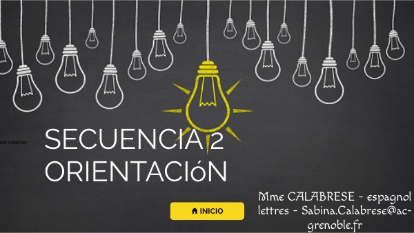 2NDES séquence orientación | Genially