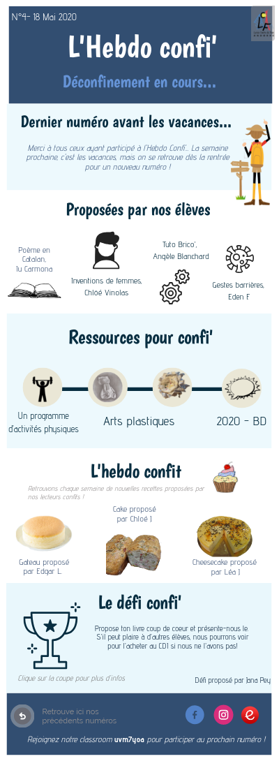 Hebdo Confi' n°4