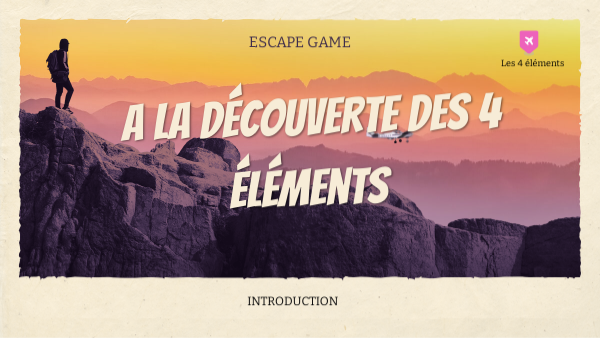 A LA DECOUVERTE DES 4 ELEMENTS | Genially