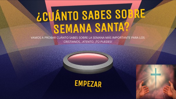 QUIZ SEMANA SANTA | Genially