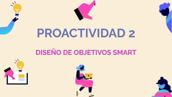 PROACTIVIDAD 2 (DISEÑO DE OBJETIVOS SMART) | Genially