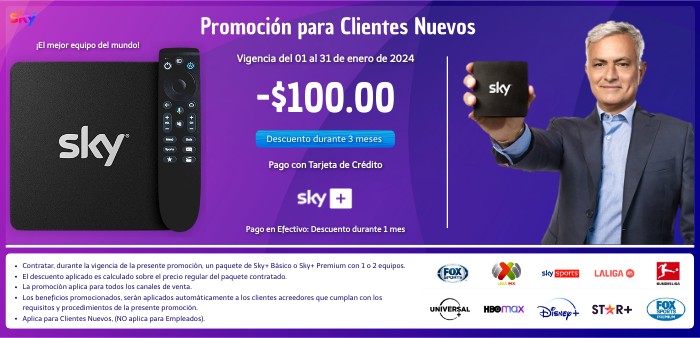 Sky+ Promo Enero 2024